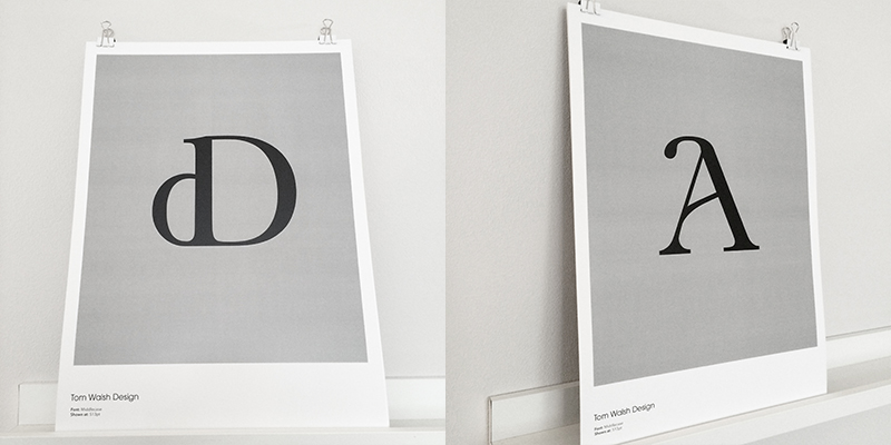 Font Focus #1: Middlecase | Tom Walsh Design